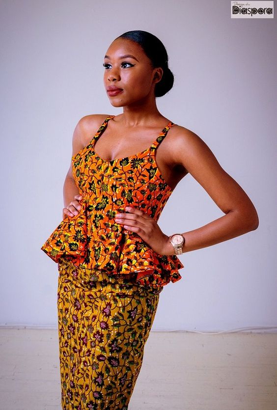 47 modèles de robes en pagne chics et tendances pour vos occasions