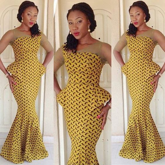 47 modèles de robes en pagne chics et tendances pour vos occasions