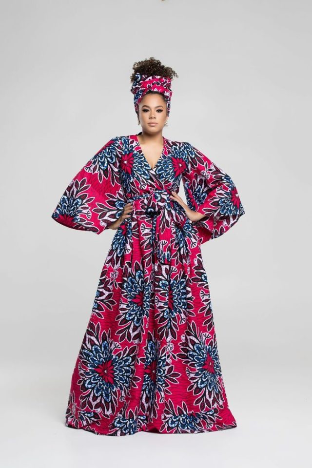 20 jolies robes en pagne de chez Grass-fields - Silence Brisé